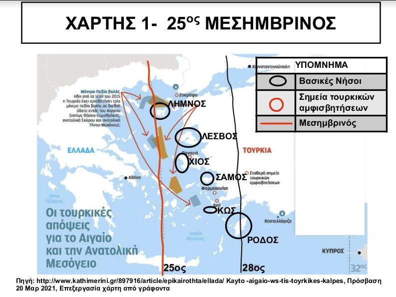 Από το Casus Belli στην Νόμιμη Άμυνα και την διχοτόμηση στον 25ο ...